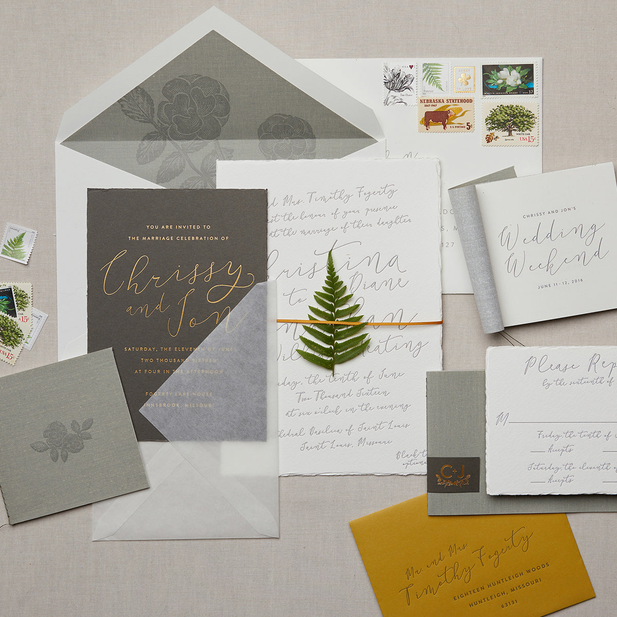 Chrissy and Jon – Cheree Berry Paper & Design