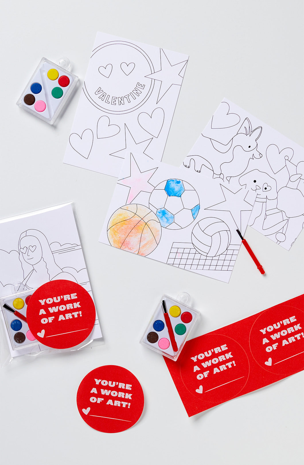 Paint Your Heart Out Valentines – Cheree Berry Paper & Design